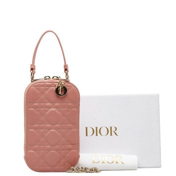 Dior | Bags | Christian Dior Dior Lady Phone Holder Smartphone Pouch ...
